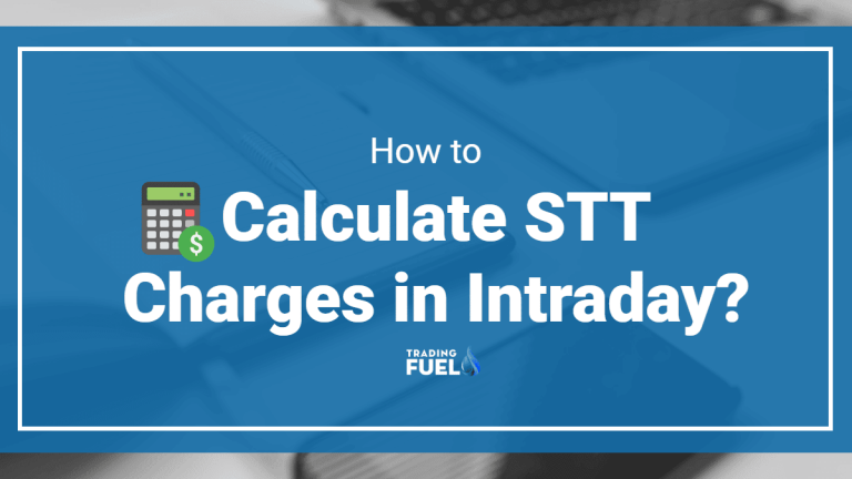 How to Calculate STT charges in Intraday? - Trading Fuel