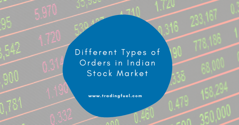 Different Types of Orders in Indian Stock Market | Trading Fuel